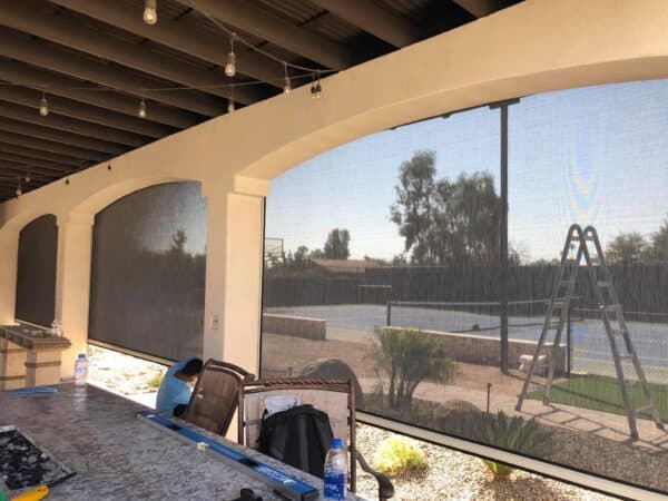 Arizona Sealed Track Patio Shades | Metro Phoenix AZ