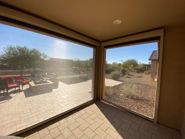 An Arizona Room in an Instant with Sealed Track Shades from All Pro ...